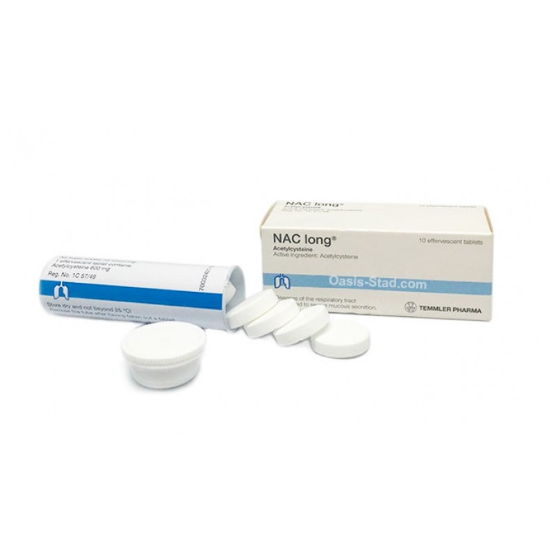 NAC Long Trị viêm phế quản - Order Thailand